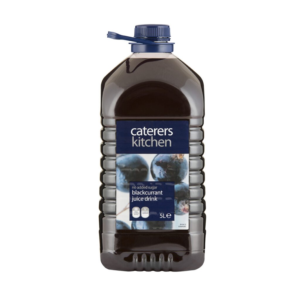 Blackcurrant Cordial 5L - WDS Group