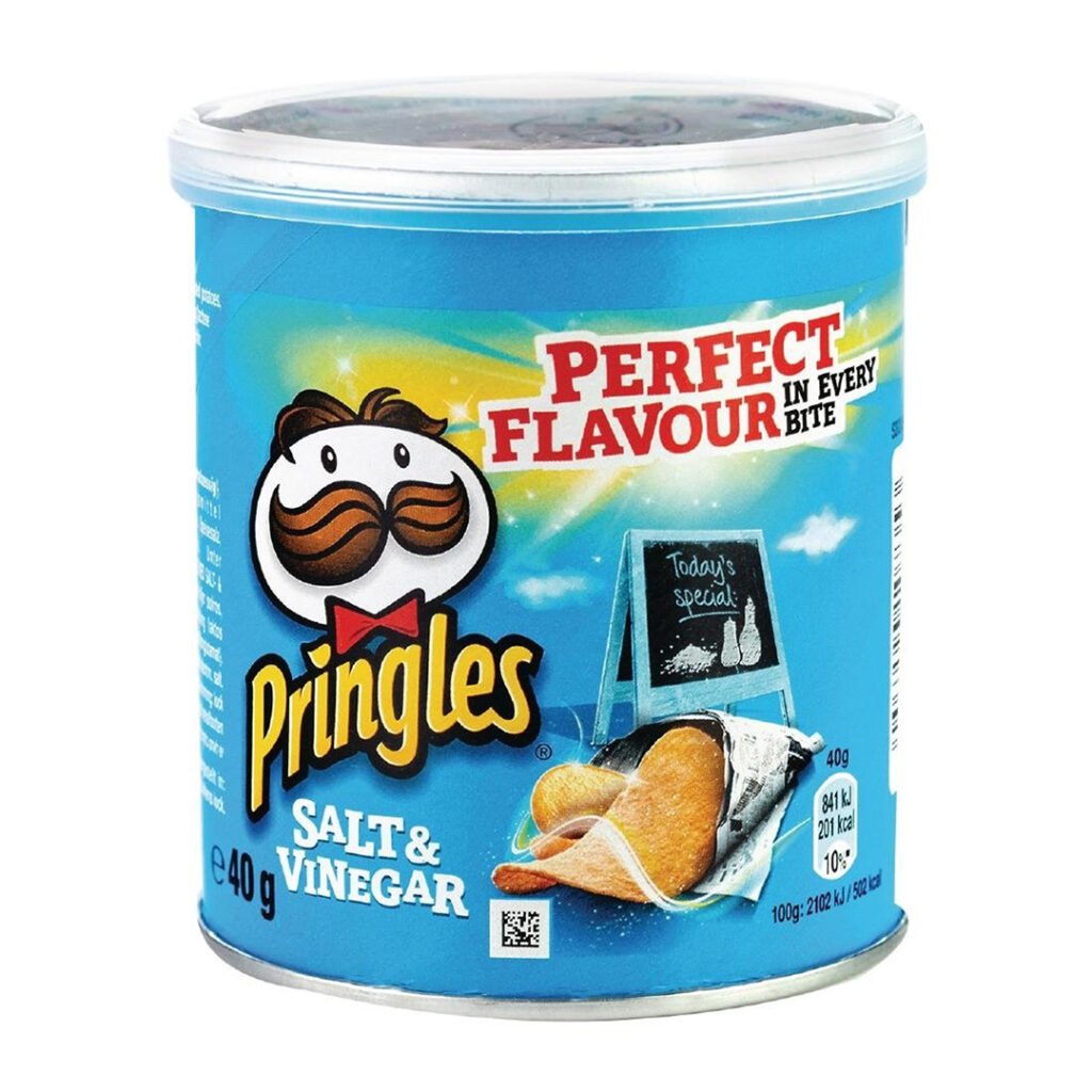 Pringles Salt & Vinegar Small x 12 - WDS Group